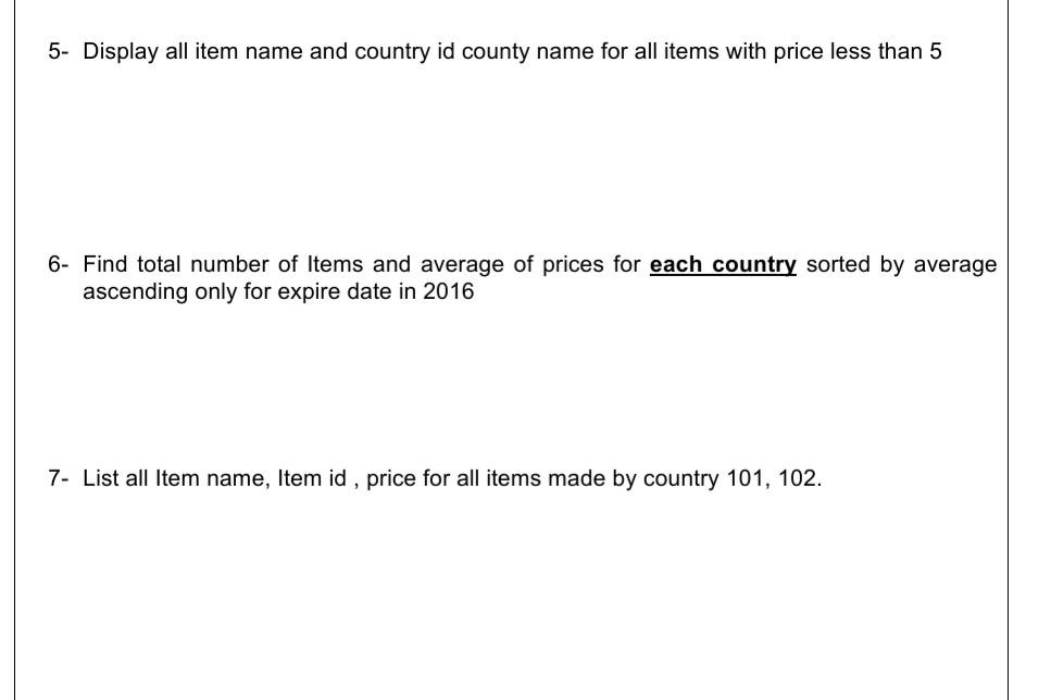 Solved Choose the correct answer for Emp table( empid , | Chegg.com