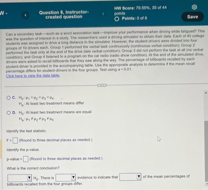 Solved Can a secondary task-such as a word association | Chegg.com