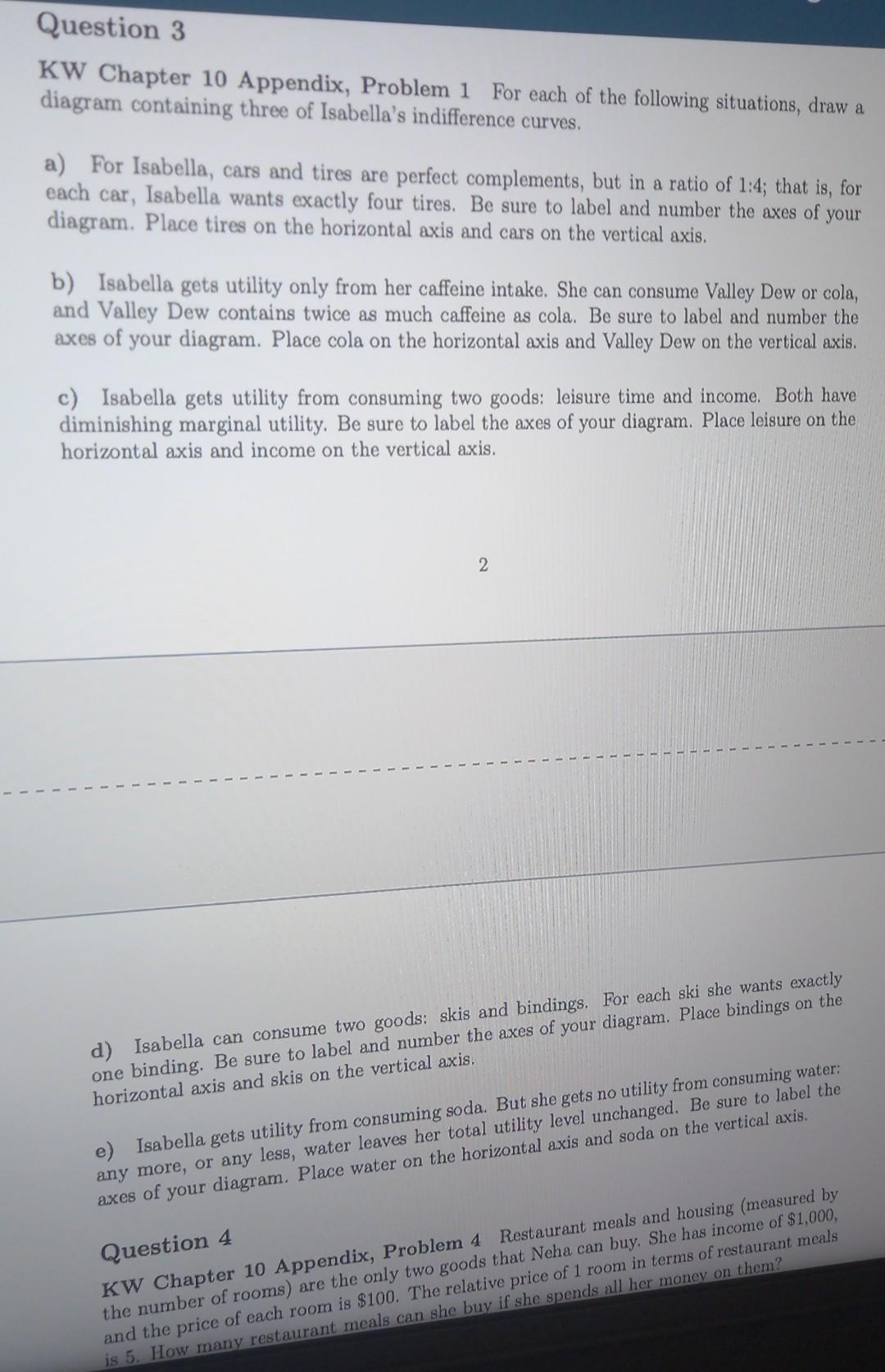 Solved KW Chapter 10, Problem 1 For each of the following | Chegg.com