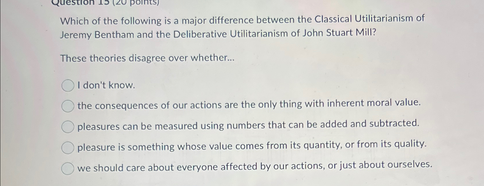 Solved Which of the following is a major difference between | Chegg.com