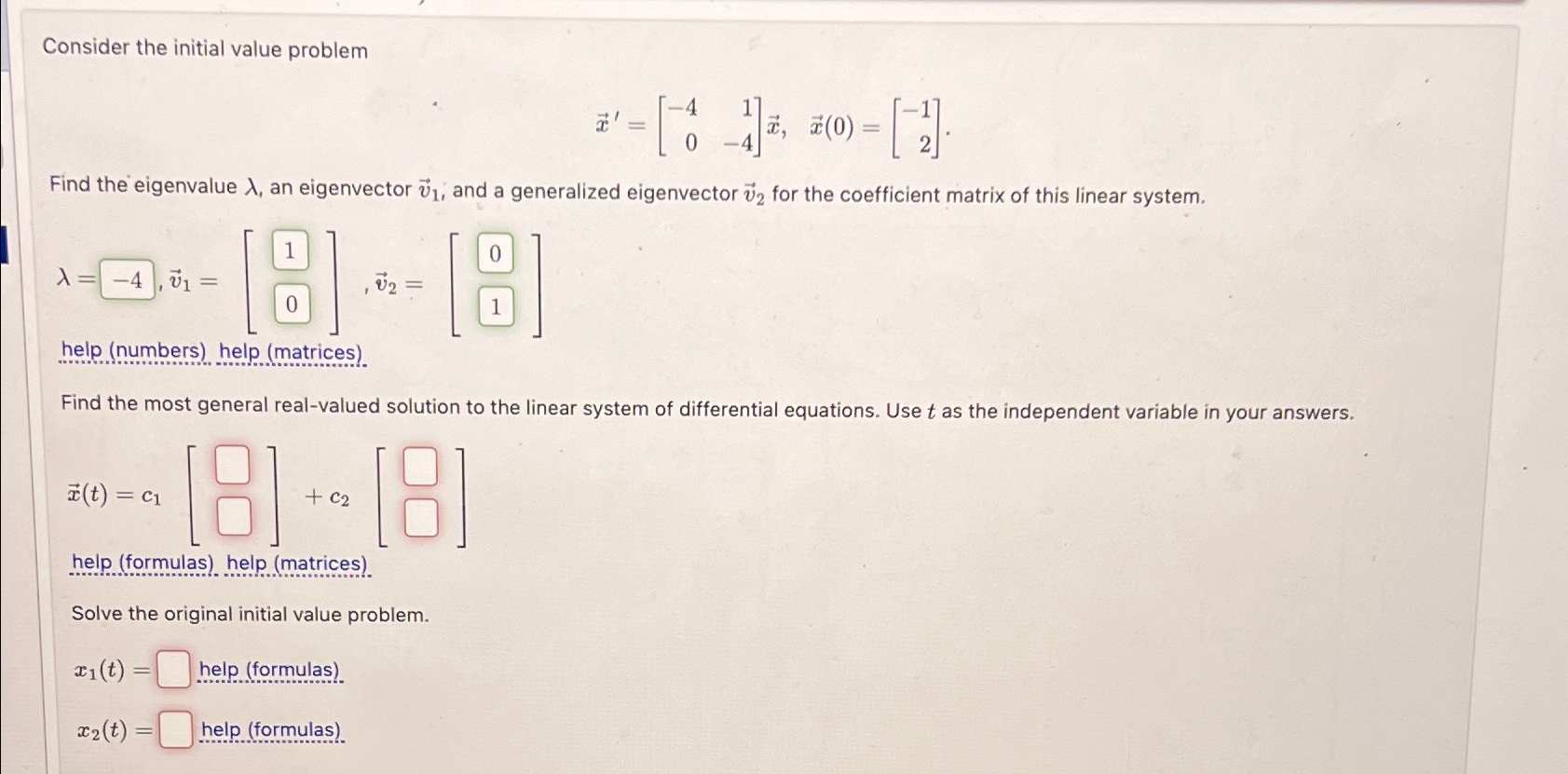 Solved Consider the initial value | Chegg.com