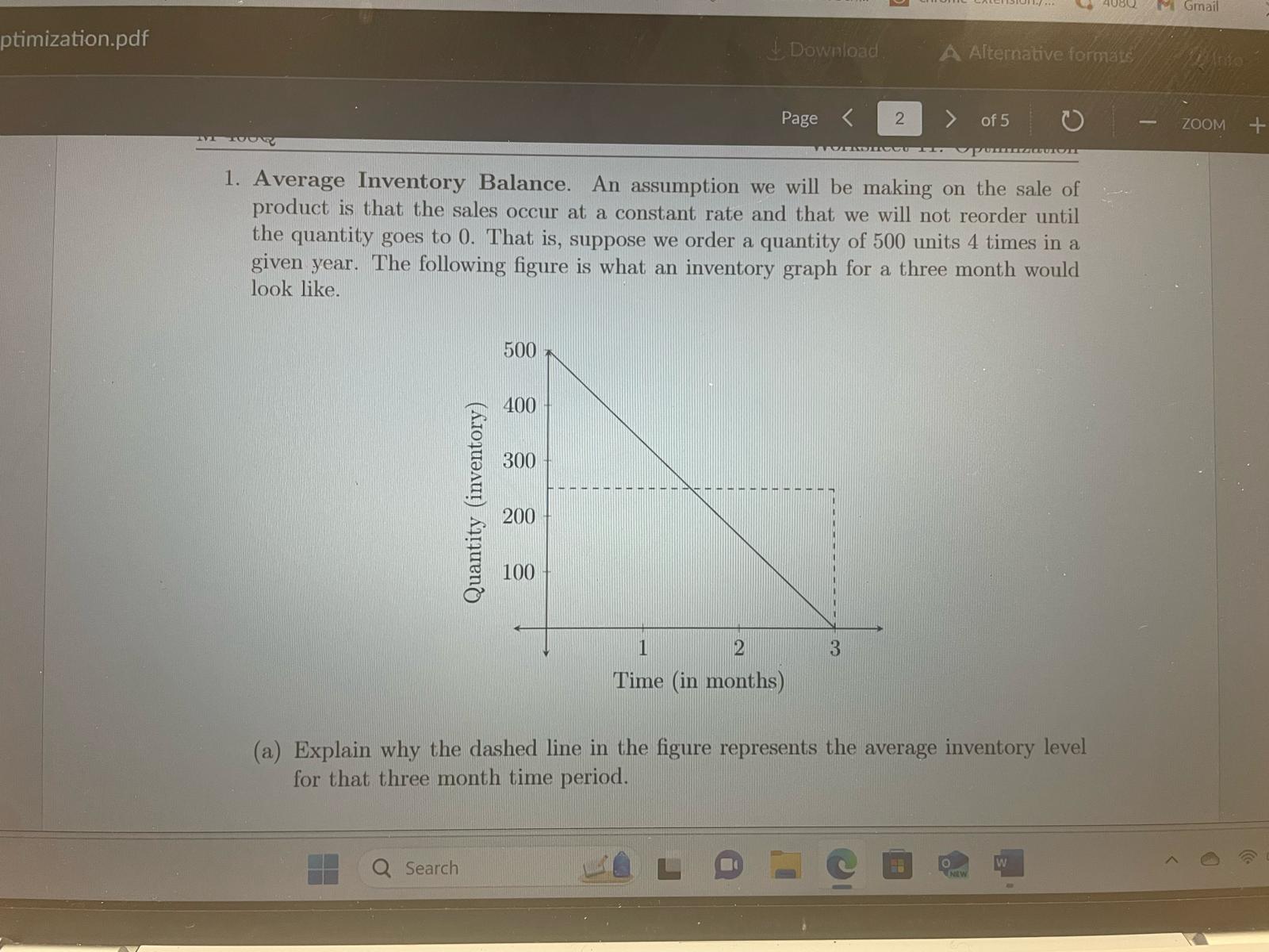 Solved Average Inventory Balance. An assumption we will be | Chegg.com