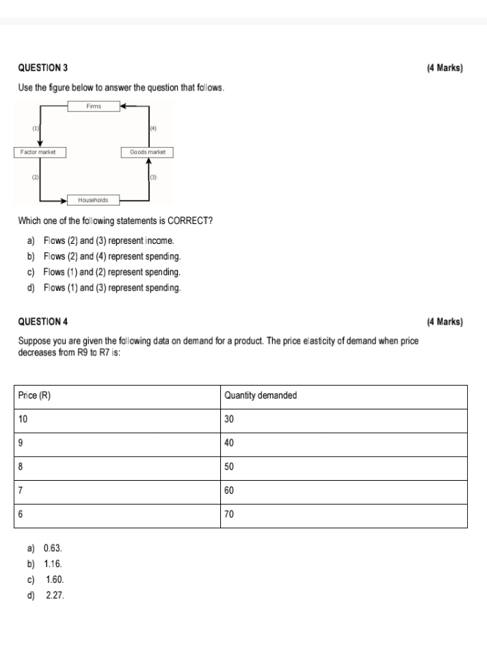 Solved QUESTION 3(4 Marks)Use the figure below to answer | Chegg.com Solved QUESTION 3(4 Marks)Use the figure below to answer | Chegg.com
