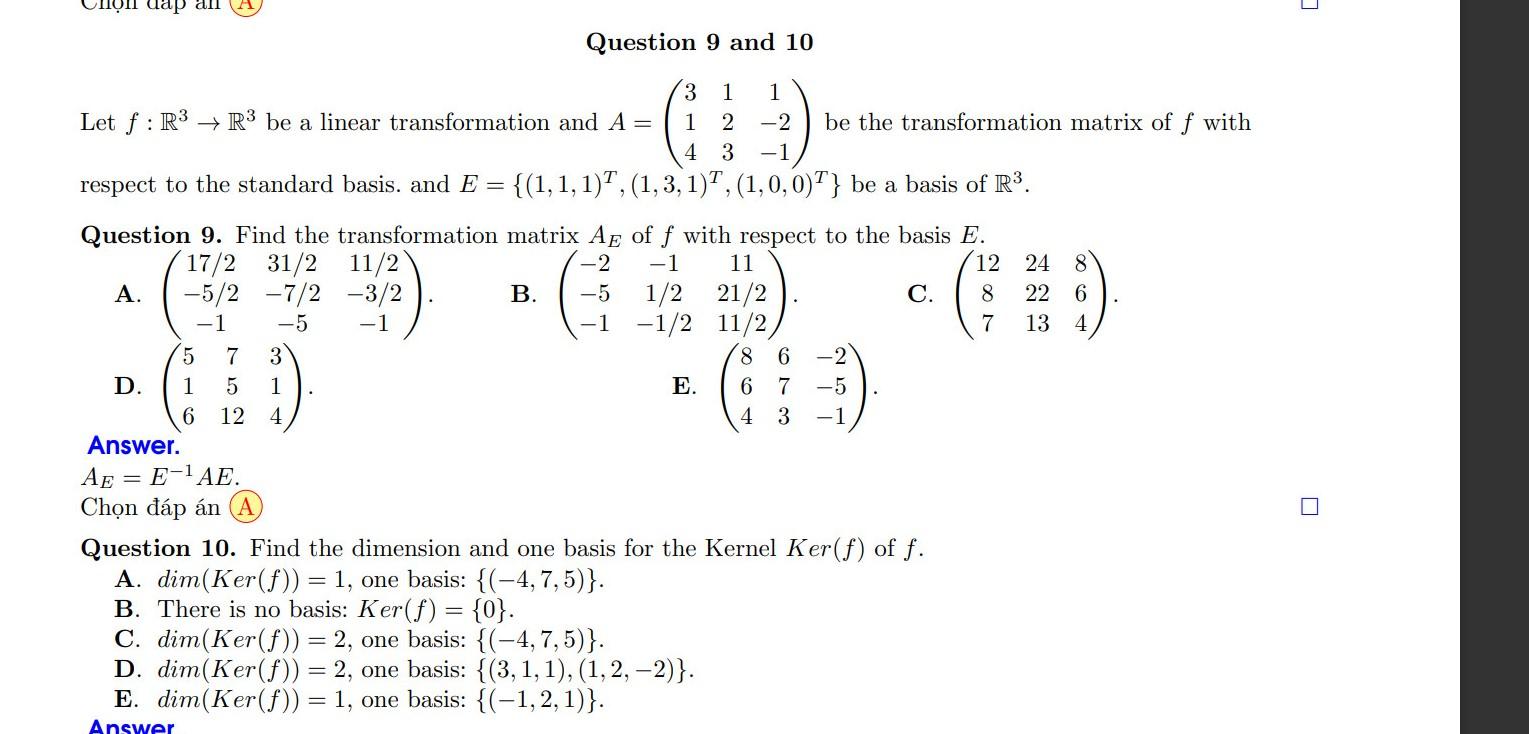 Solved Let f:R3→R3 be a linear transformation and | Chegg.com