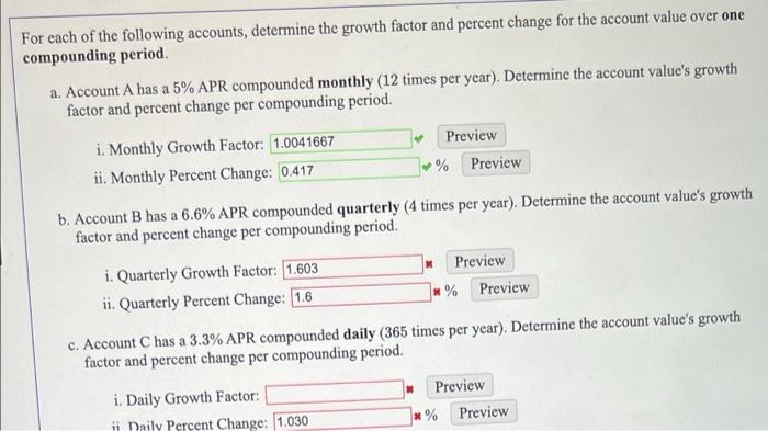 Solved For each of the following accounts, determine the | Chegg.com