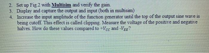 Solved Part 1: Inverting Amplifier (Calculations & | Chegg.com