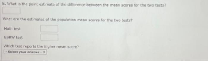 Solved The College Board SAT college entrance exam consists | Chegg.com
