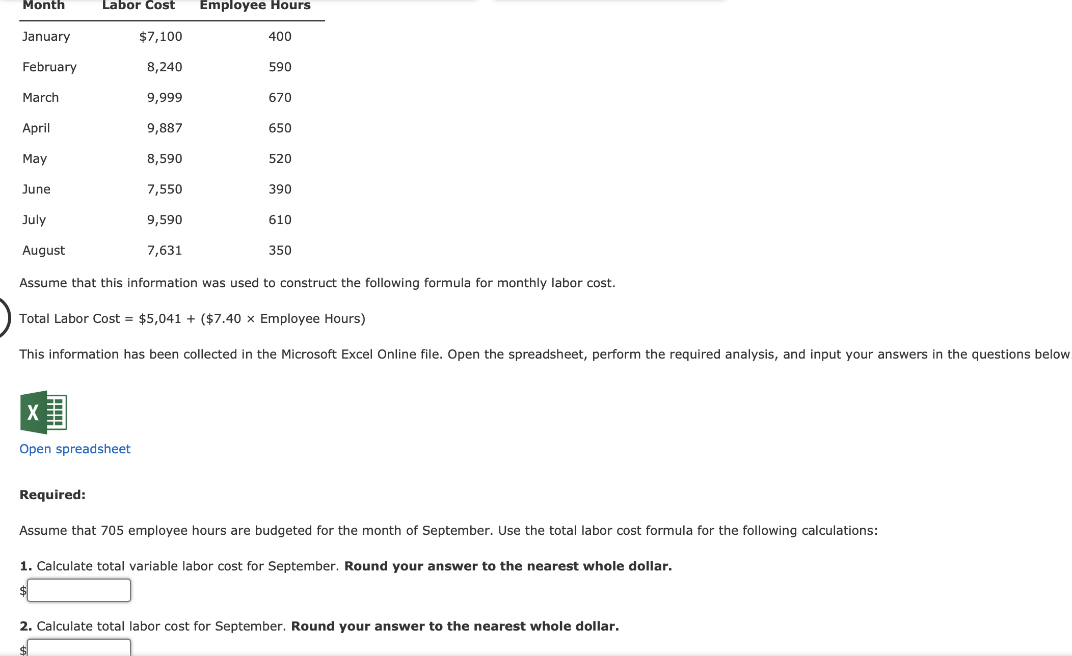 Solved Assist in question 1 ﻿and 2 | Chegg.com