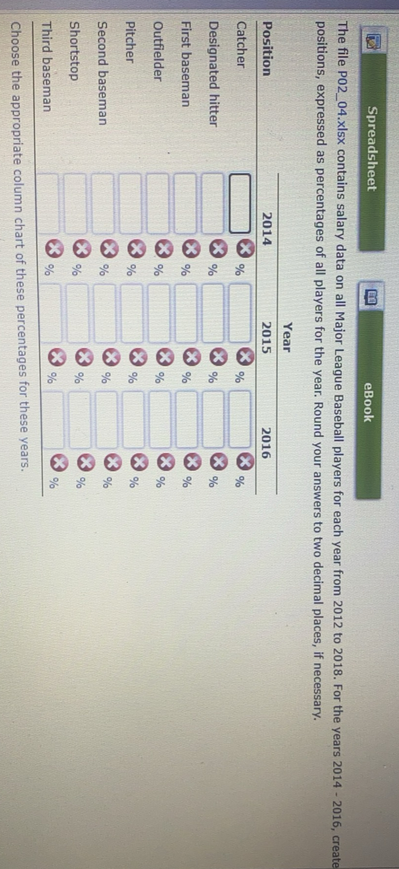 The file P02_04.xlsx contains salary data on all | Chegg.com