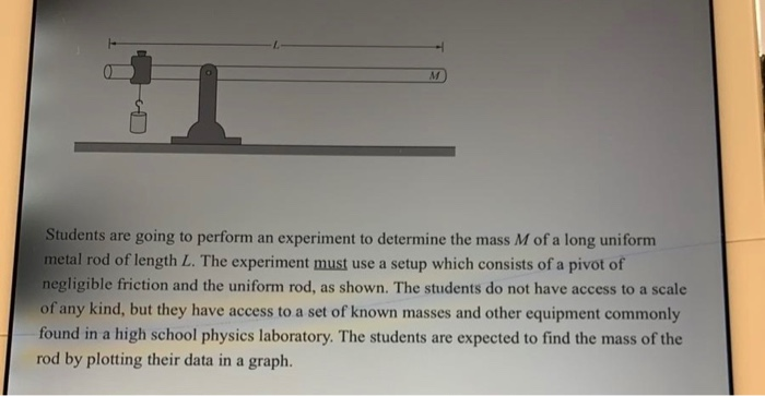 Solved M Students are going to perform an experiment to | Chegg.com