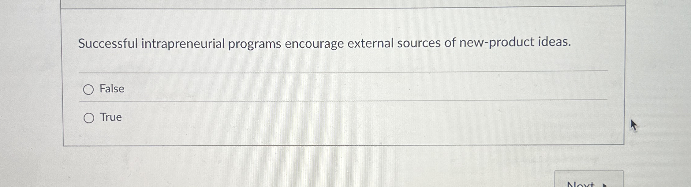 Solved Successful intrapreneurial programs encourage | Chegg.com