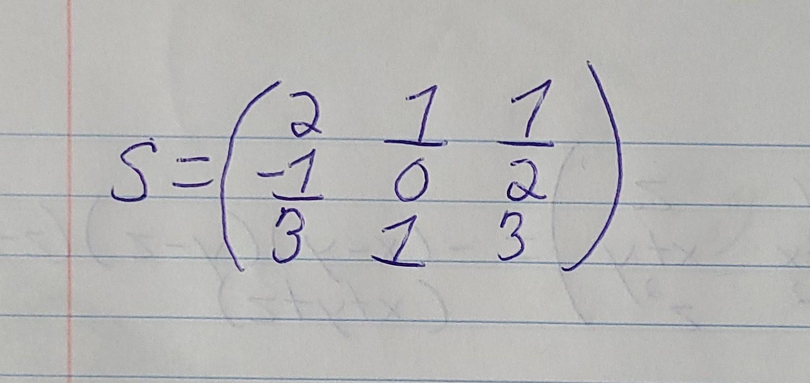 Solved 17.) On the topic of linear algebra, Find the adjoint | Chegg.com