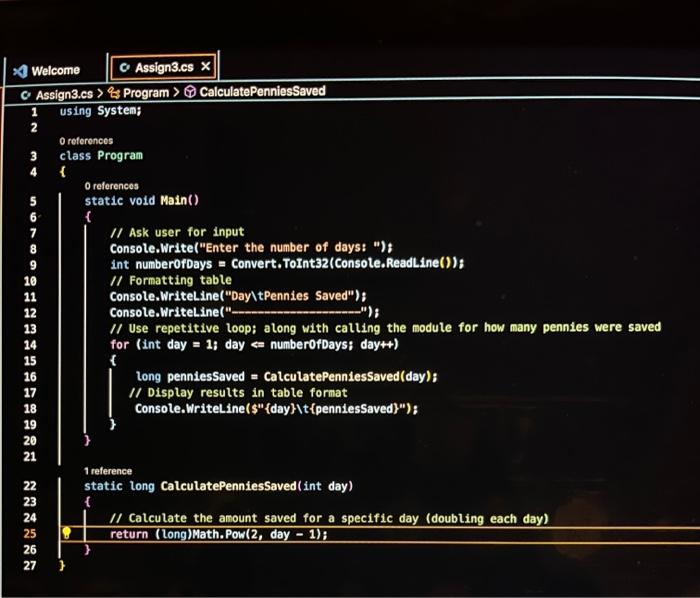 Solved Create a flow chart for the C# code provided by | Chegg.com