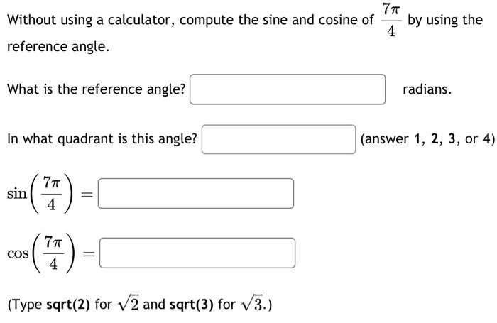 Solved If cos(θ)=41 and θ is in the 4th quadrant, find the | Chegg.com
