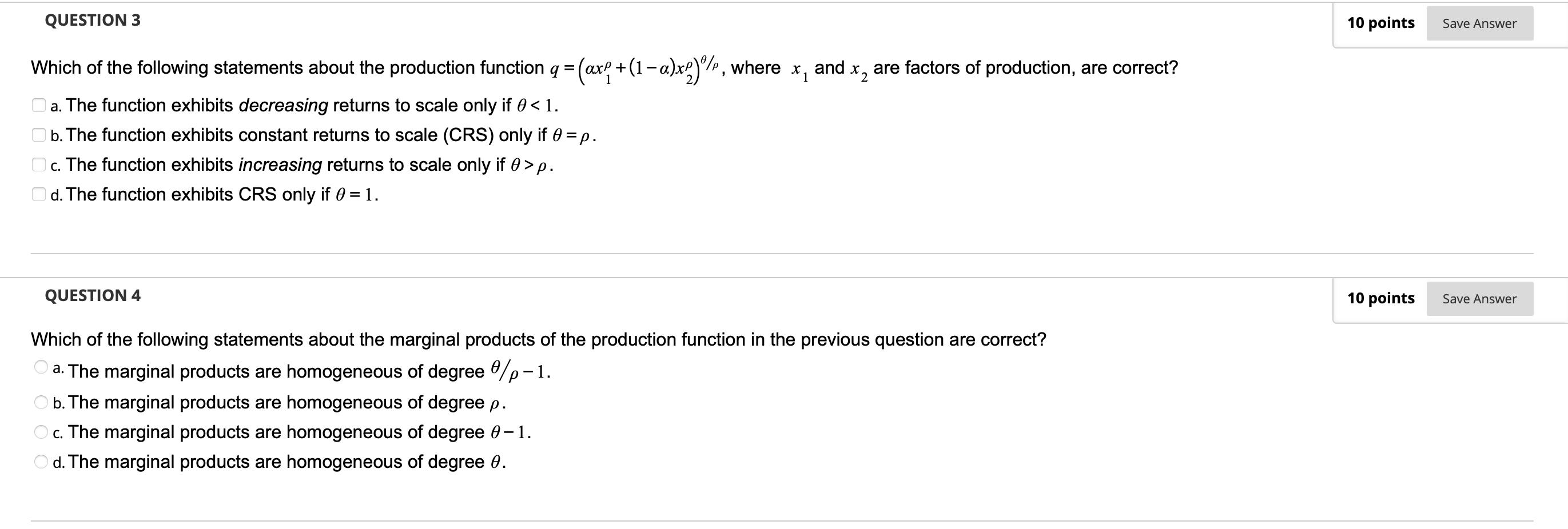 Solved QUESTION 3Which of the following statements about the | Chegg.com