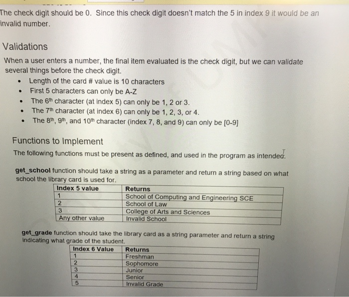 IN PYTHON 3 please and the final output should be | Chegg.com