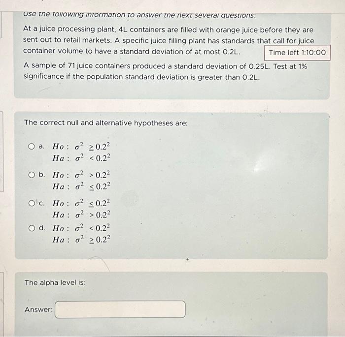 Solved Use the tollowing intormation to answer the next | Chegg.com Solved Use the tollowing intormation to answer the next | Chegg.com