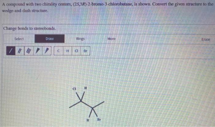 Solved I am not given the option to draw CH3 on the molecule | Chegg.com