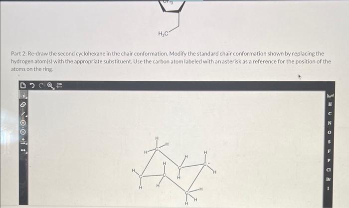 Solved The following are three different cyclohexane | Chegg.com