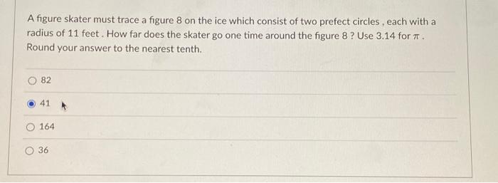 A figure skater must trace a figure 8 on the ice | Chegg.com