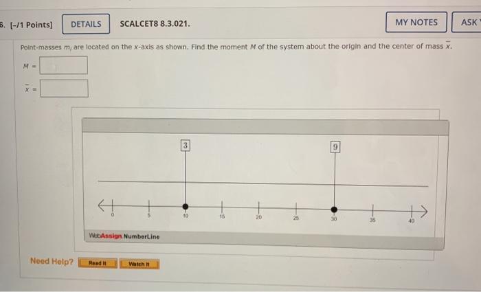 Solved ASK 6. [-1 Points) DETAILS SCALCET8 8.3.021. MY NOTES | Chegg.com