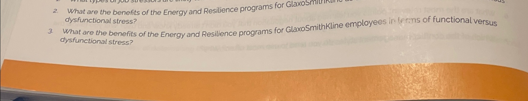 Solved What are the benefits of the Energy and Resilience | Chegg.com