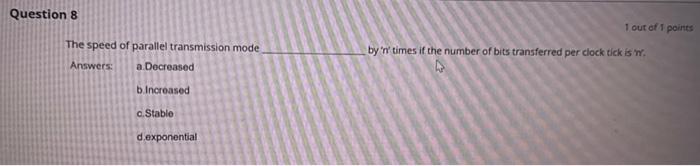 Solved A is the smallest entity that can represent a piece | Chegg.com