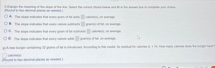 Solved b) Interpret the value of R2 in this context. Select | Chegg.com