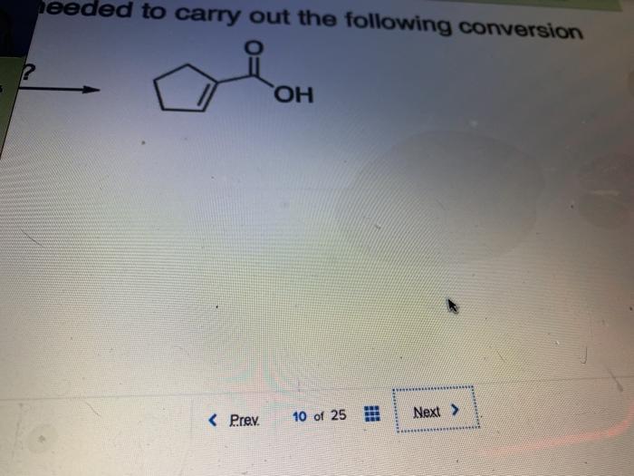 Solved 10. Identify the reagent needed to carry ou -CH2OH ? | Chegg.com