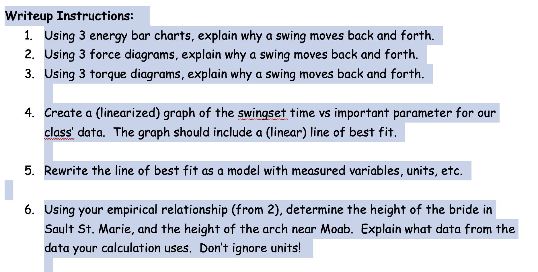 Solved Writeup Instructions:Using 3 ﻿energy bar charts, | Chegg.com
