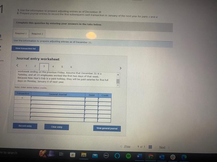 Solved Problem 3-2A (Algo) Preparing adjusting and | Chegg.com