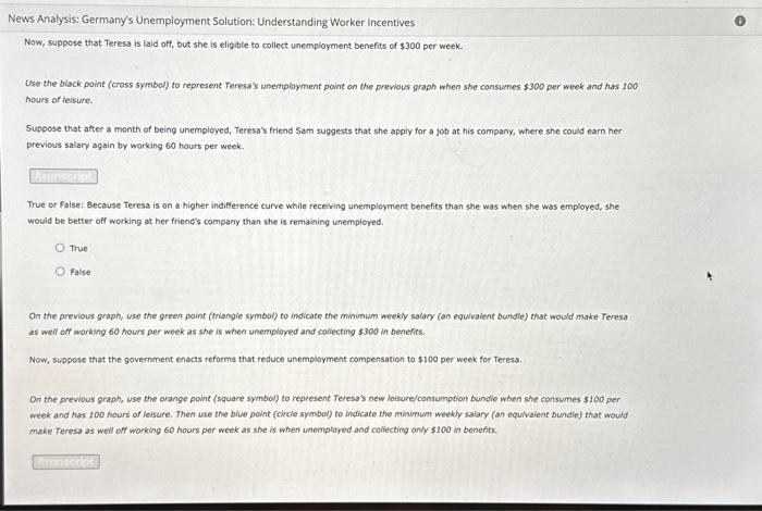 2. Utility maximization - Trading off labor and | Chegg.com