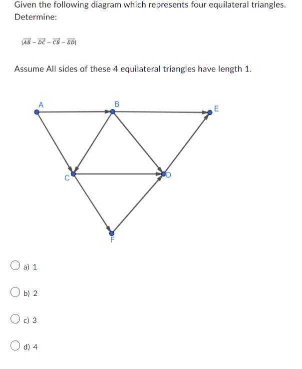 Solved Given the following diagram which represents four | Chegg.com