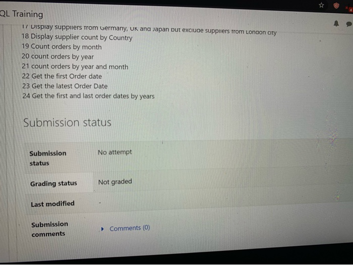 # Graph Tables E dbo.Categories + | Chegg.com