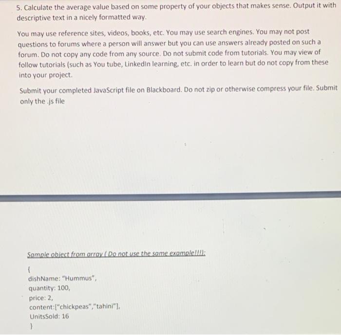 Solved WEB230 JavaScript 1: Midterm Project This project | Chegg.com