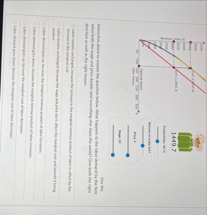 Solved interactive above to answer the question below. What | Chegg.com