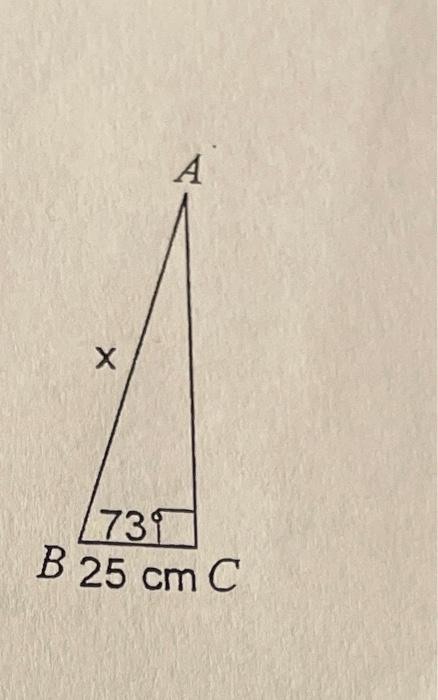 Solved Find the measure of each side indicated. Round to the | Chegg.com