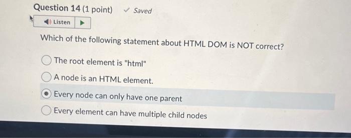 Solved Which of the following JavaScript statement is valid? | Chegg.com