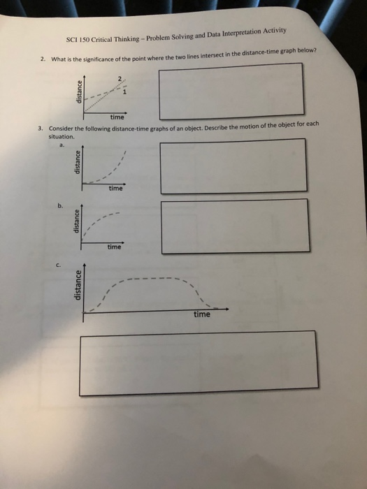 Solved SCI 150 Critical Thinking- Problem Solving and Data | Chegg.com