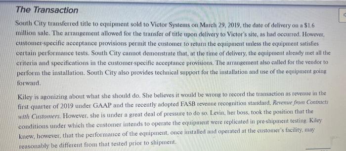 Solved D A Major Case 3 Kiley Nolan's Ethical Dilemma (a GW | Chegg.com