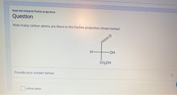 Solved Read and interpret Fischer projections Question How | Chegg.com