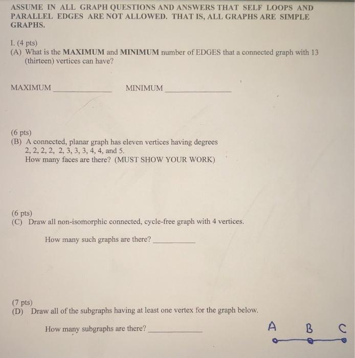Solved ASSUME IN ALL GRAPH QUESTIONS AND ANSWERS THAT SELF | Chegg.com