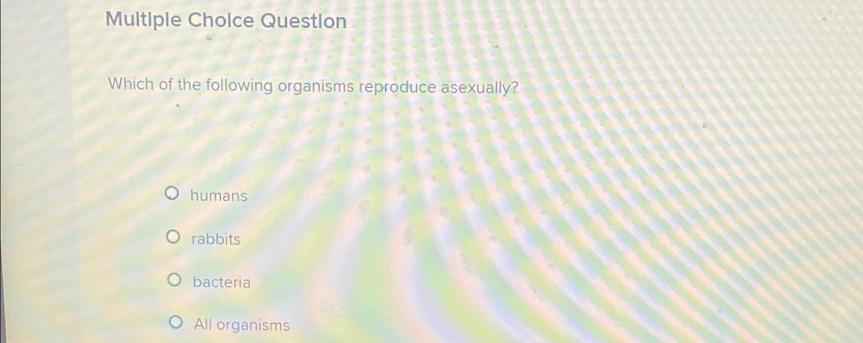 Solved Multiple Cholce QuestionWhich of the following | Chegg.com