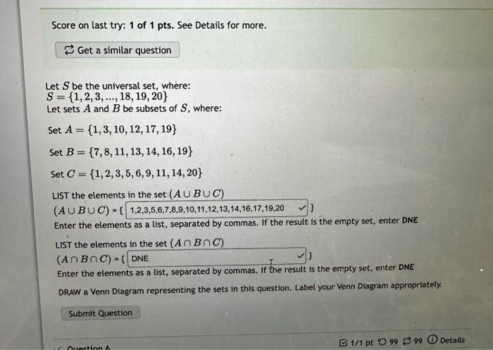 Solved Score on last try: 1 of 1 pts. See Details for more. | Chegg.com