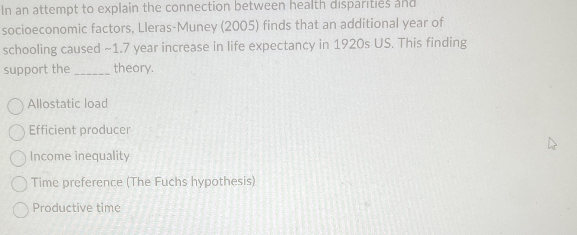 Solved In an attempt to explain the connection between | Chegg.com