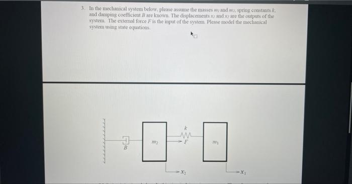1. In the following systems,y(t) and u(t) are output | Chegg.com