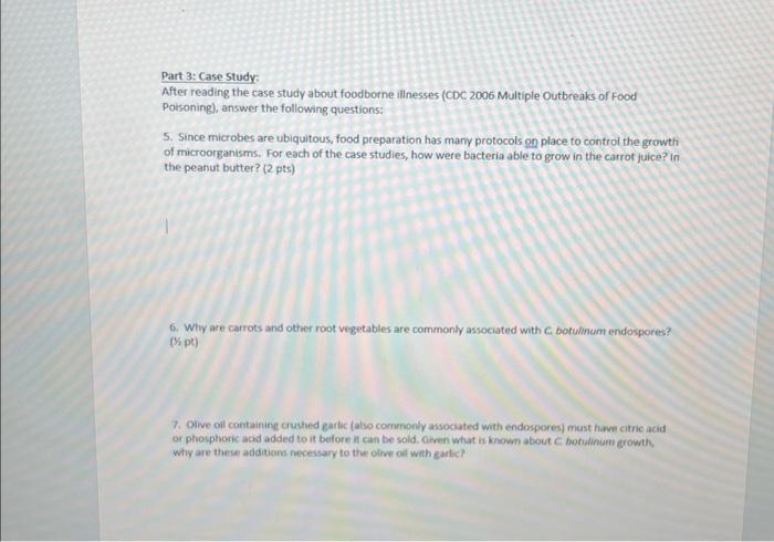 Solved Part 3: Case Study: After reading the case study | Chegg.com