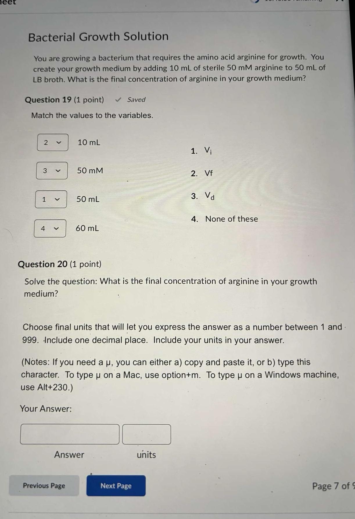 Solved Bacterial Growth SolutionYou are growing a bacterium | Chegg.com