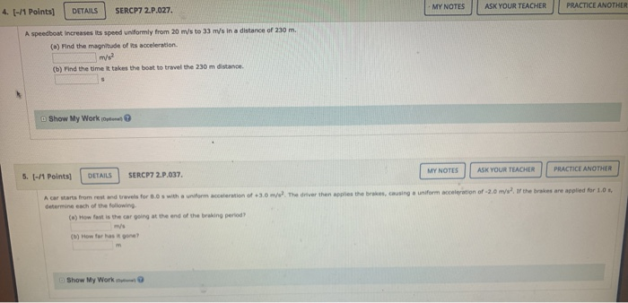 Solved My Notes Ask Your Teacher Practice Another 4 1