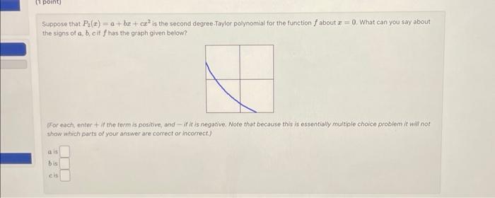 Solved Suppose that P2(x)=a+bx+cx2 is the second degree. | Chegg.com